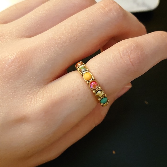 J. Crew | Jewelry | Mixed Stacking Rings | Poshmark